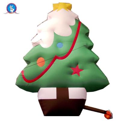 China Glow in the Dark Christmas Tree Christmas Items Inflatable Decorations for sale