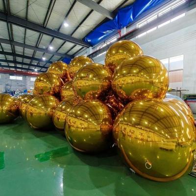 China Custom Size Inflatable Mirror Ball Waterproof Weather Resistant Disco Ball for Party Decoration for sale