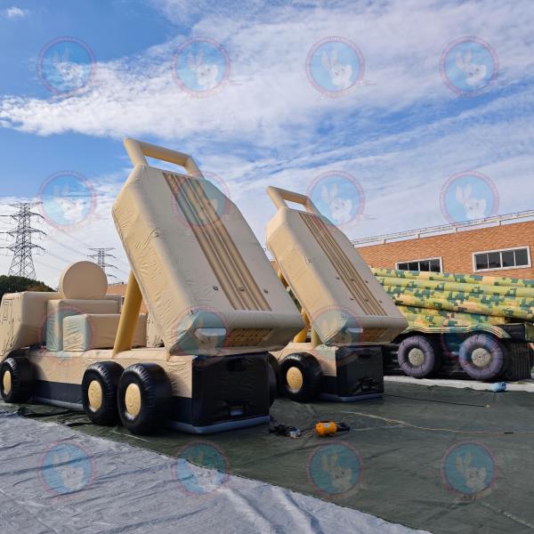Quality 1:1 Scale Realistic Inflatable Decoy Target Tactical Deception Equipment for Field Defense Simulation Training for sale