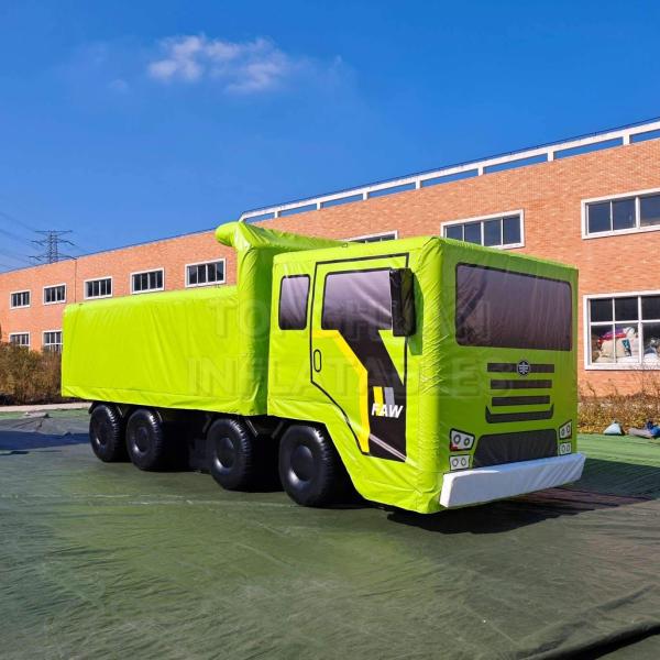 Quality Custom Inflatable Truck Model And Vehicle Decoy Structure For Outdoor Simulation for sale