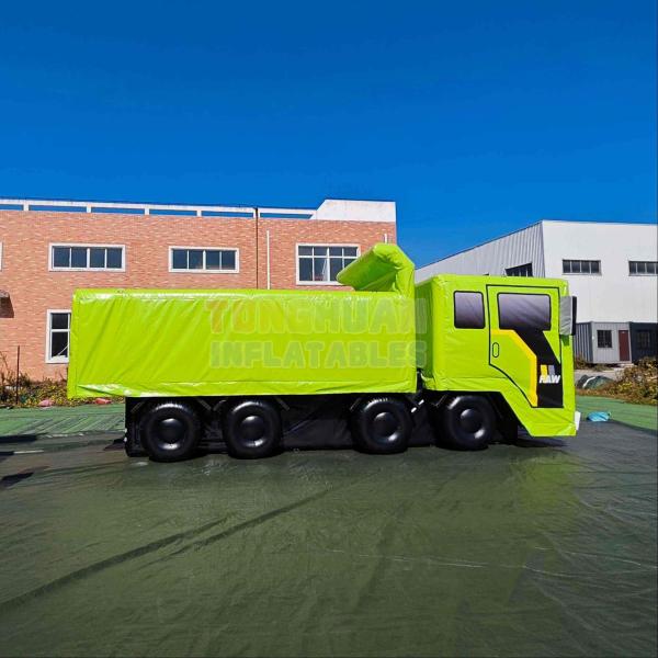 Quality Custom Inflatable Truck Model And Vehicle Decoy Structure For Outdoor Simulation for sale