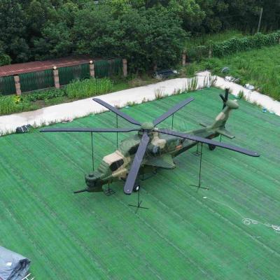 China Large Inflatable Training Target Helicopter Structure Designed for Visual Simulation Temporary Deployment And Outdoor Demonstration Activities Worldwide for sale