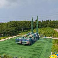 China Inflatable DF16 Missile Launcher Vehicle Model 12m for Field Training and Tactical Simulation for sale