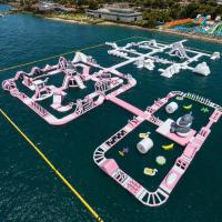 Quality Floating Aqua Park Commercial Water Recreation System Custom PVC Inflatable for sale