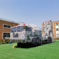 Quality Custom Inflatable Launcher Vehicle Decoy with Vertical Canister Structures and for sale