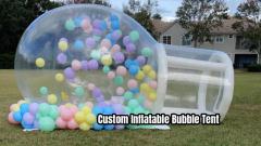 Outdoor Bubble Tent  Inflatable Clear Dome House for Camping Glamping Event Rental Project Factory S