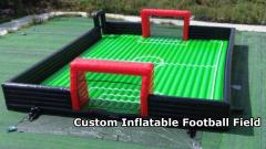 Custom Inflatable Football Field System Designed For Team Sport Games And Outdoor Project