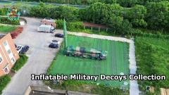 Inflatable Military Decoy Target Custom Tank Aircraft Simulation Radar Reflective Equipment