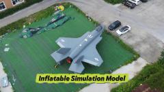 Inflatable Military Decoys Collection Tank Aircraft Simulation Models