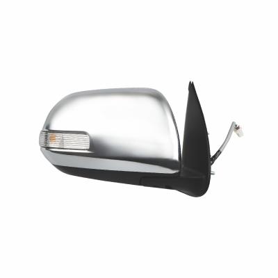 SL-1633ER 1633EL ChromeTOYOTA HILUX Car Mirror Replacement Electrical Car Rearview Mirror With Light Suppliers