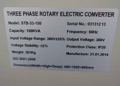 中国 150 KVA 3 段階の CT の走査器/MRI システムのための機械フル オートマチックの電圧安定器 販売のため