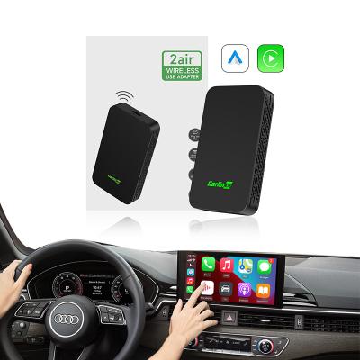 China Wired To Wireless Carplay And Android Auto Adapter 2 In 1 Wifi Bluetooth 4.1 Plug And Play for sale