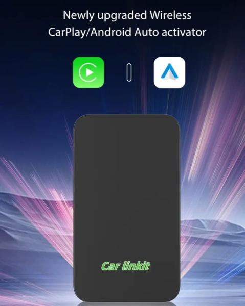 Quality Car Connection 2 In 1 Android Auto Carplay Wired To Wireless Adapter Dongle 2air for sale