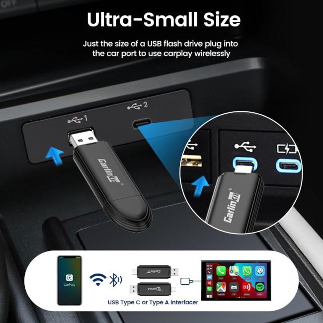 CarlinKit Mini Se Pro size comparison