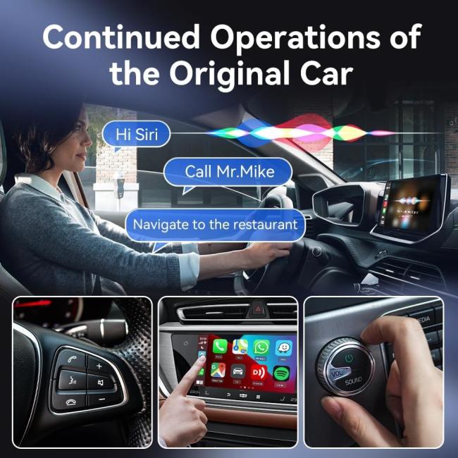 Touch screen operation demonstration