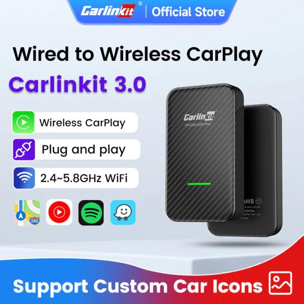 Quality High Sensitivity Wired Carplay To Wireless Carplay Converter U2W Built In 5G for sale