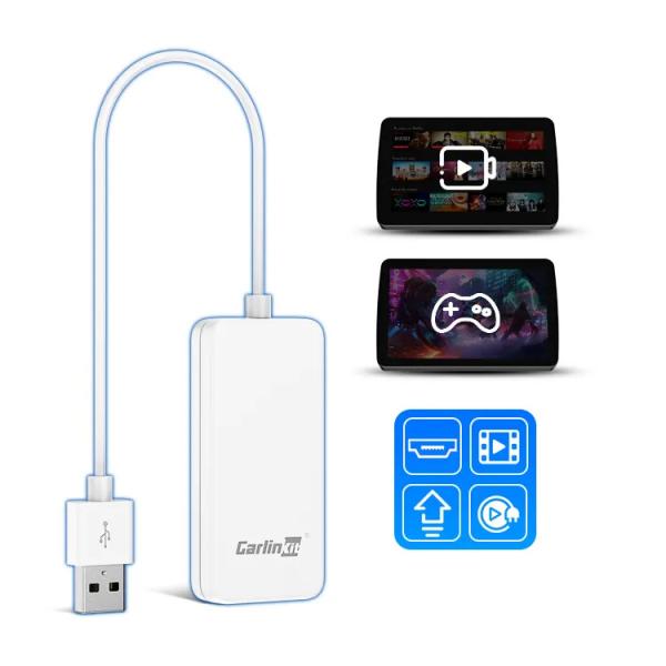 Quality Orginal Wired Carplay Upgrade HDMI Video Input Conversion Box 1080P Car TV Mate for sale