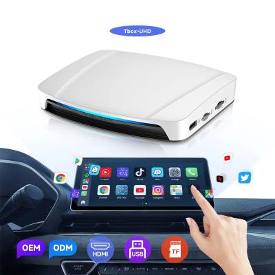 China Android 13.0 Wireless Adapter CarPlay Adaper Multimedia Video UHD SDM660 8G 128Gb for sale