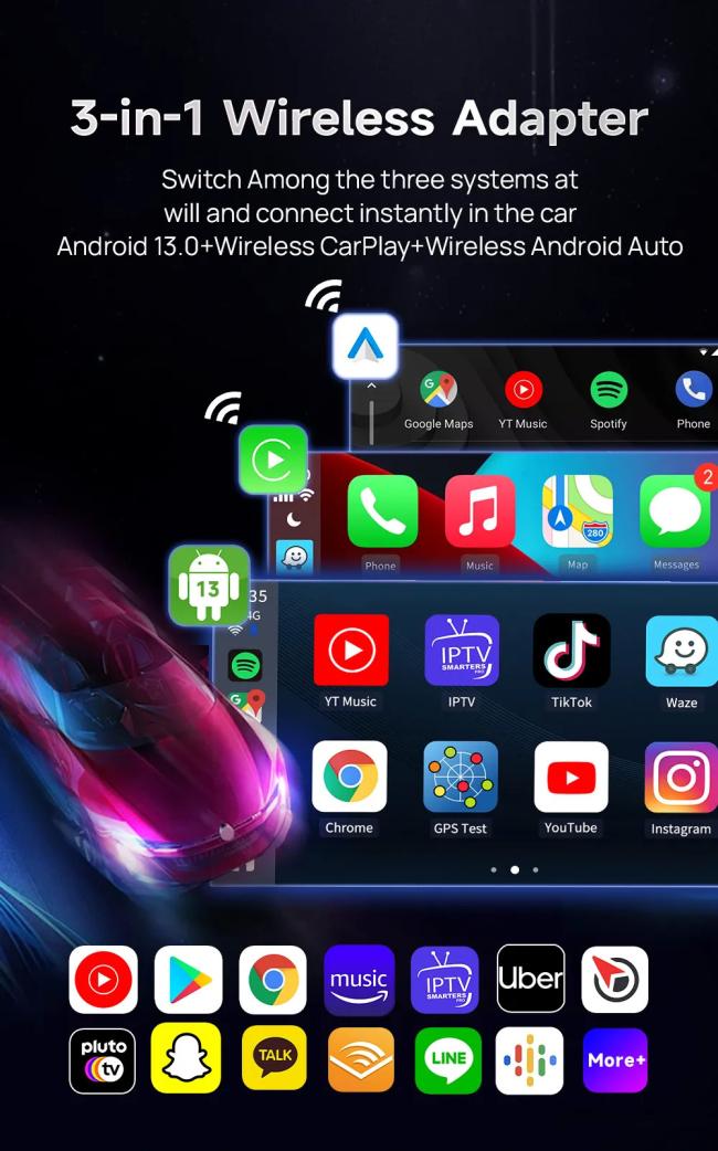 Car entertainment system with video apps