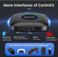 China MultiMedia USB Carplay Android Auto AI Box Wireless Adaper SDM660 CPU for sale