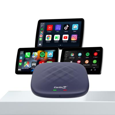 Cina 4GB 64G 8 Core Android 13 Carplay Android Auto Ai Box Adattatore Wireless Carlinkit Multimedia Box in vendita