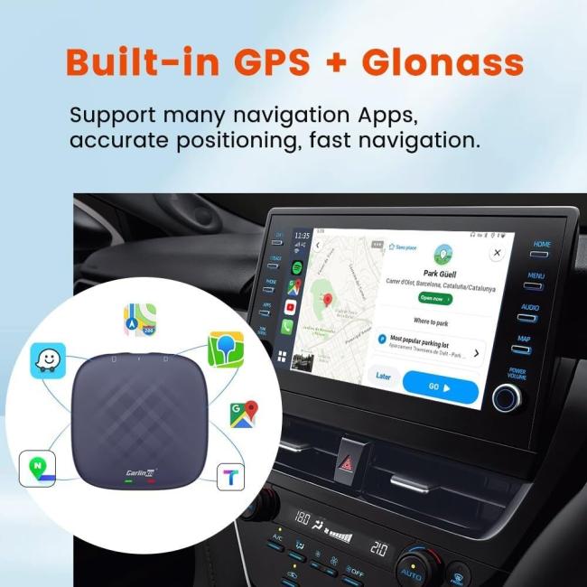 Multiple satellite navigation systems feature