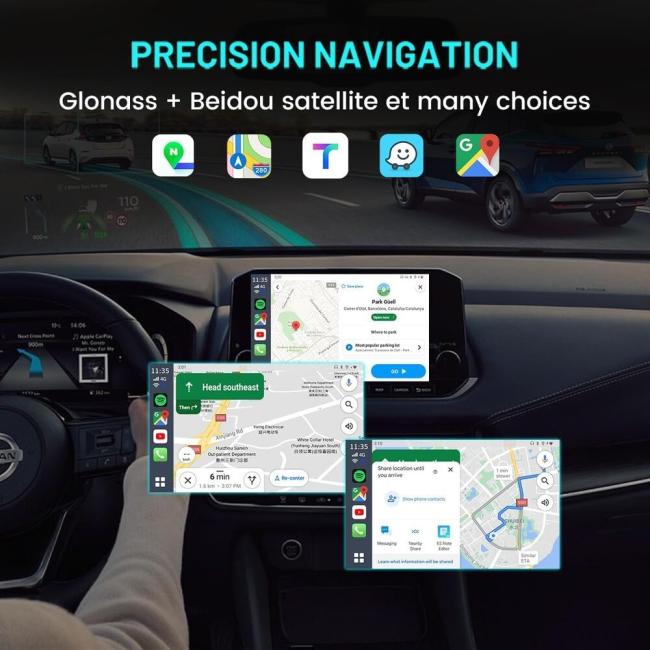 Satellite navigation interface