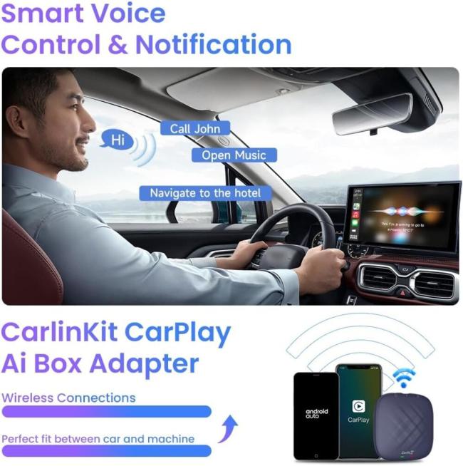 Carplay AI BOX package contents