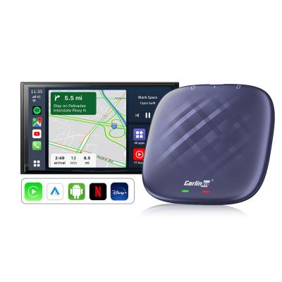 Cina CarPlay AI Box Tbox-plus Sim Card Navigation GPS 8+128G Adpter Wireless Adpter CarPlay AI Box Android 13 Auto Play in vendita