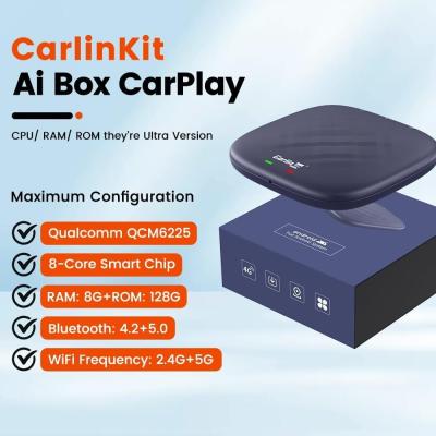 China Wireless Carplay Android Auto AI Box 8GB 128G 8 Core Carlinkit Carplay Ai Box Android System for sale