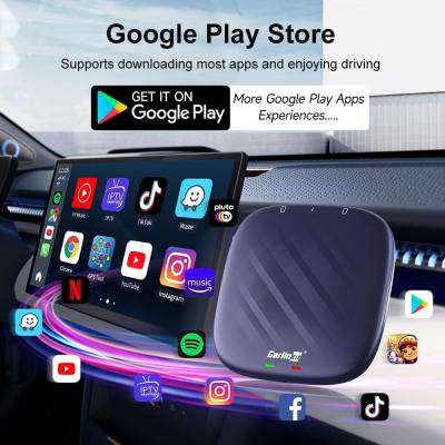 China Tbox S Model 8G + 128G Carplay Android Auto Ai Box Android 13 System Car Play TV Box 1080p for sale