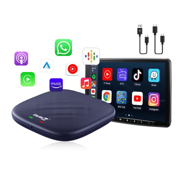 Quality Carlinkit Cpc200 TBox S Car Wireless Adapter CarPlay 4G + 64G Carplay Ai Box for sale