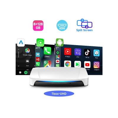 Cina Carplay Andriod Auto to Multi Media - SDM660 Multimedia Andriod & Carplay 64Gb T-Box UHD Wireless Ai Box Youtube Netflix in vendita