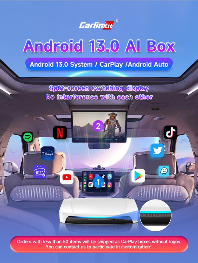 Android 13 HDMI Output TBox side view