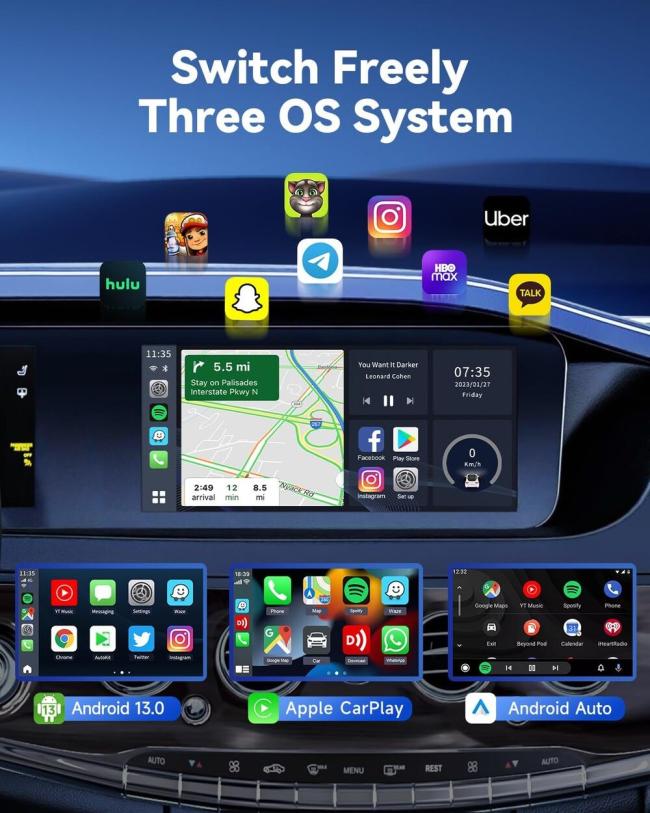 Navigation system demonstration
