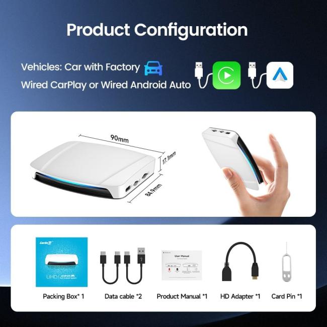 TBox UHD HDMI Wireless Adapter front view