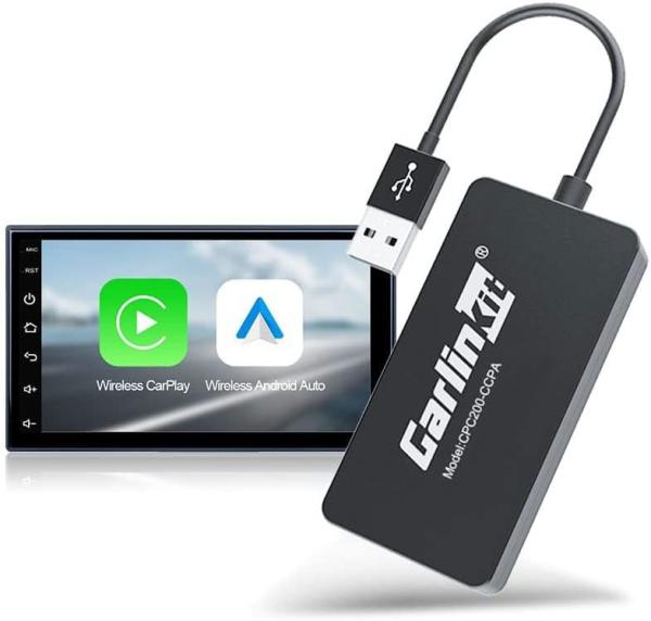 Quality High Speed Android 4.4+ To Wireless Carplay Android Auto USB Dongle Streaming for sale
