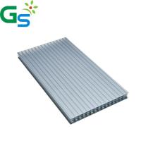 China UV Coating Sun Sheets PC Embossed Sheets for Multiwall Polycarbonate Hollow Sheet for sale