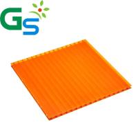 China UV Coating Sun Sheets PC Embossed Sheets for Multiwall Polycarbonate Hollow Sheet for sale