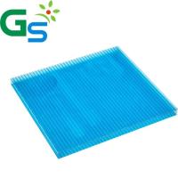 China UV Coating Sun Sheets PC Embossed Sheets for Multiwall Polycarbonate Hollow Sheet for sale