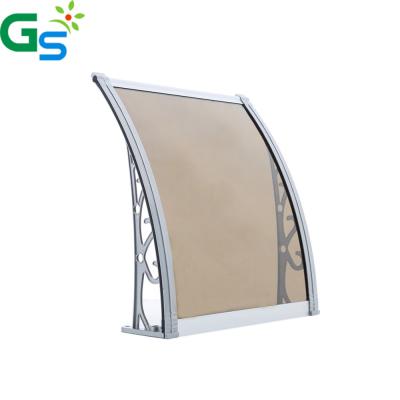 China Aluminum Profile 190Cm x 100Cm Manual Operation Canopy for Window Rain Protection for sale