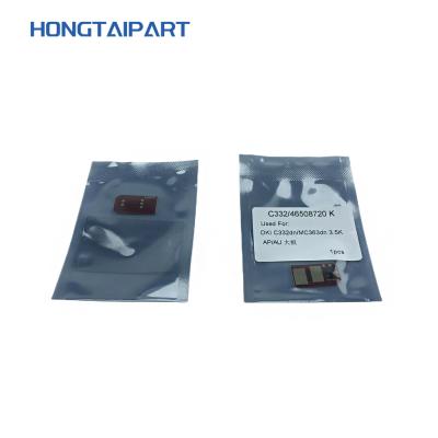 China Reset Toner Chip For OKI C332dn MC363dn Big Size AP AU Version Cartridge Chip 46508709 46508710 46508711 46508712 3.5K for sale