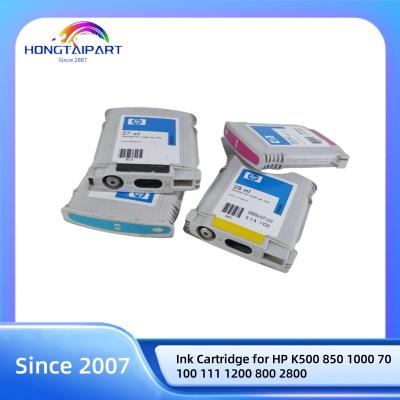 China Ink Cartridge HP 11 C4836 C4837 C4838 C4844 for HP K500 850 1000 70 100 111 1200 800 2800 Compatible for sale
