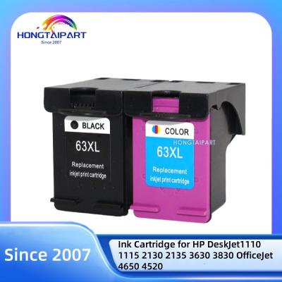 중국 데스크젯용 HP 63 63XL 잉크 카트리지 1110 1115 2130 2135 3630 3830 판매용