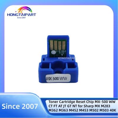 China Original Toner Cartridge Reset Chip MX-500 WW CT FT AT JT GT NT for Sharp MX M283 M362 M363 M452 M453 M502 M503 40K for sale