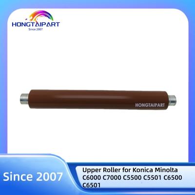 China Upper Roller A03U720100 for Konica Minolta C6000 C7000 C5500 C5501 C6500 C6501 Fuser Roller Heat Roller Spare Parts Hongtaipart for sale