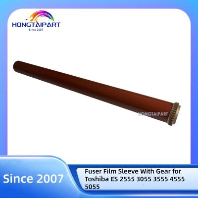 China Fuser Film Sleeve With Gear FM-076 for Toshiba ES 2555 3055 3555 4555 5055 Fuser Belt Spare Parts Hongtaipart for sale