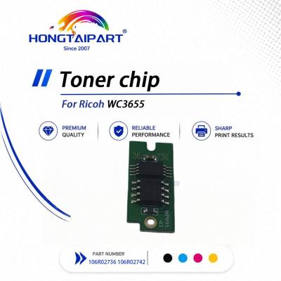 China Toner Chip For Xerox WC3655 Code 106R02736 106R02742 Printer for sale