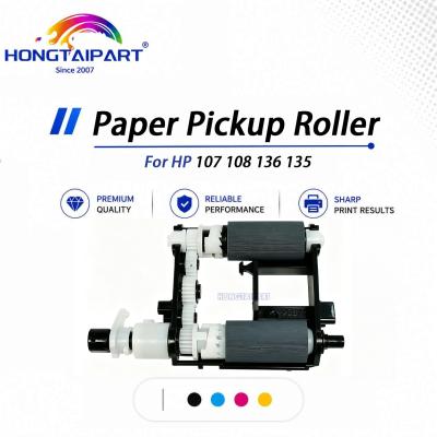 China Wear-resistant Paper Pickup Roller Separation Pad Stable Compatible For HP 107 108 136 135 Printer for sale