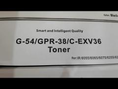 HONGTAIPART Compatible Toner Cartridge NPG54 GPR38 C-EXV36 para Canon IR 6055 6065 6075 6555 6565 6075s 6255 DX6765 6755 6780 Printer preto Parts Refill Toner